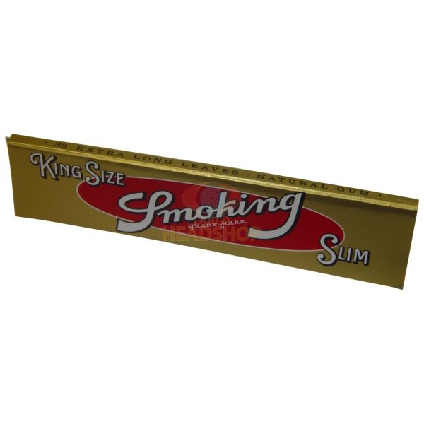 Vloei Smoking Slim goud 50 stuks per doos - HappyTuin.nlHappyTuin.nl